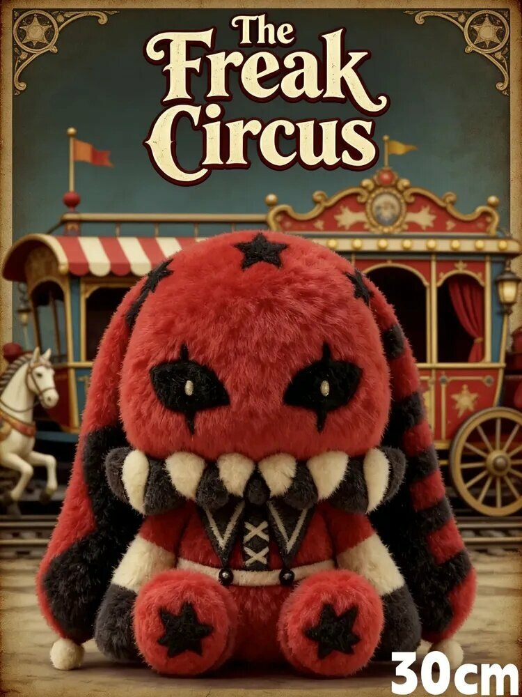 Игрушка мягкая аниме The Freak Circus ; pierrot мягкая игрушка антистресс 30CM