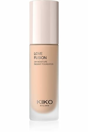 Тональный крем KIKO MILANO Love Fusion 24H Moisture Radiant Foundation, оттенок 4 warm gold, 30 мл