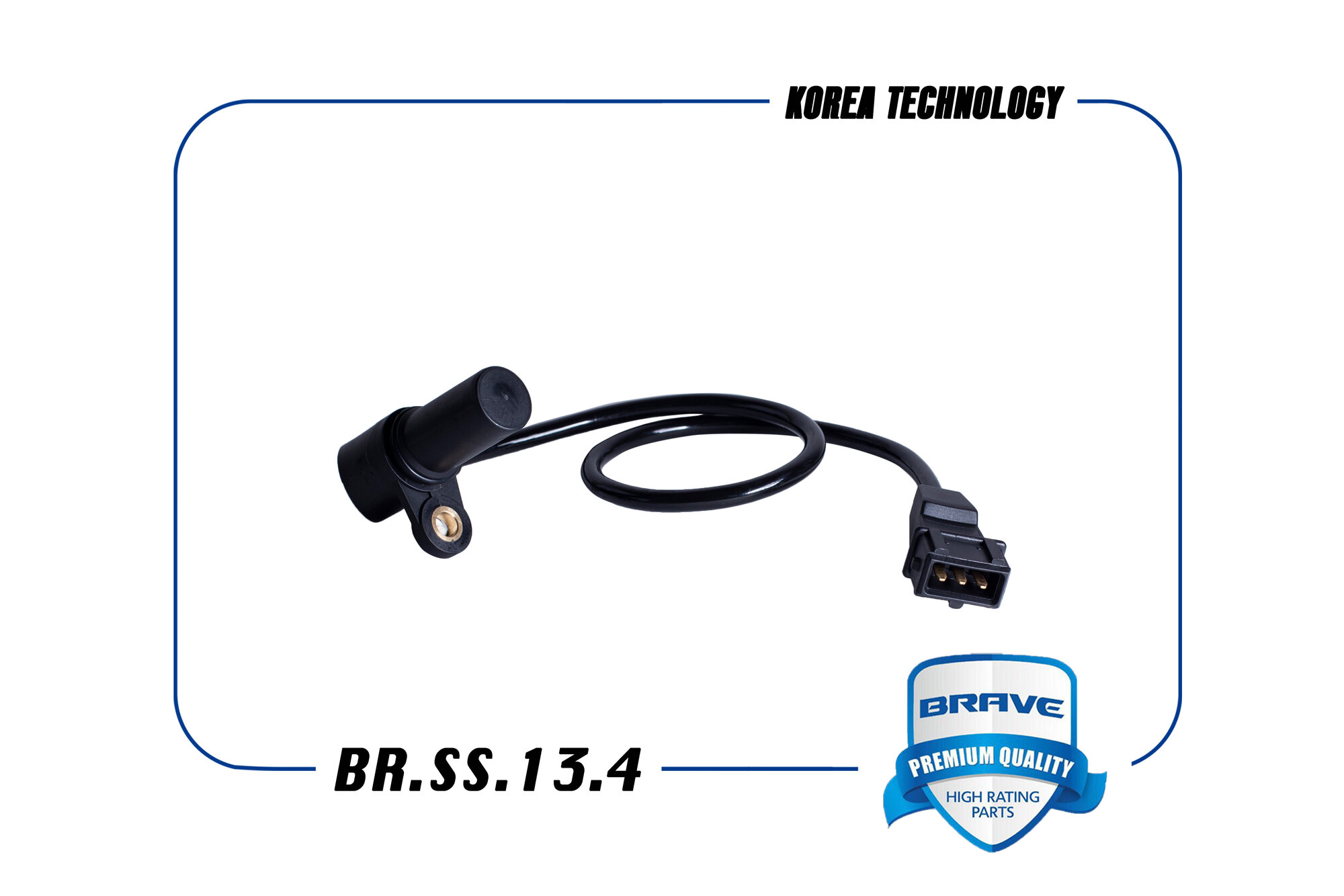 Датчик положения коленвала Chevrolet Lacetti Chevrolet Aveo Chevrolet Cruze1. BRAVE BR. SS.13.4