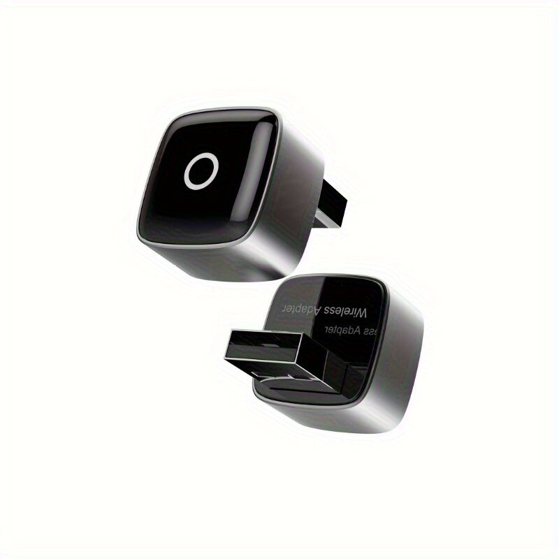 2-в-1 Беспроводной автомобильный адаптер M5, Plug and Play, без батареи, для iPhone 6+/iOS 10.0+ и Android 10.0+