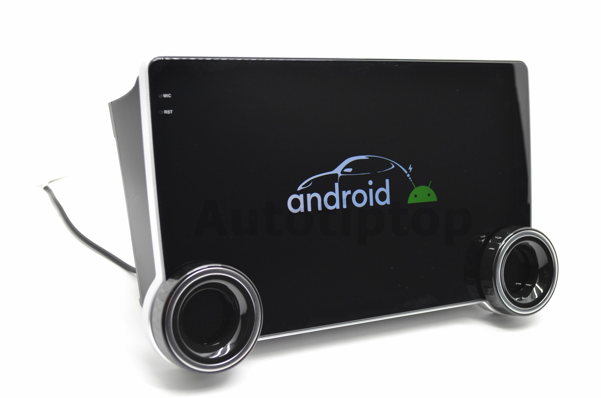 Большая магнитола Tesla 8 core 4/64 с крутилками Toyota Avensis T250 2 2003-2009