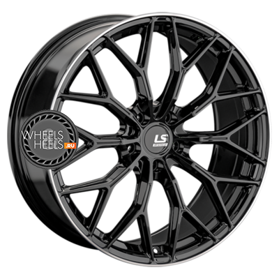 Диск автомобильный литой LS FlowForming RC69 18x8 5x108 et45 dia63.4 BKL