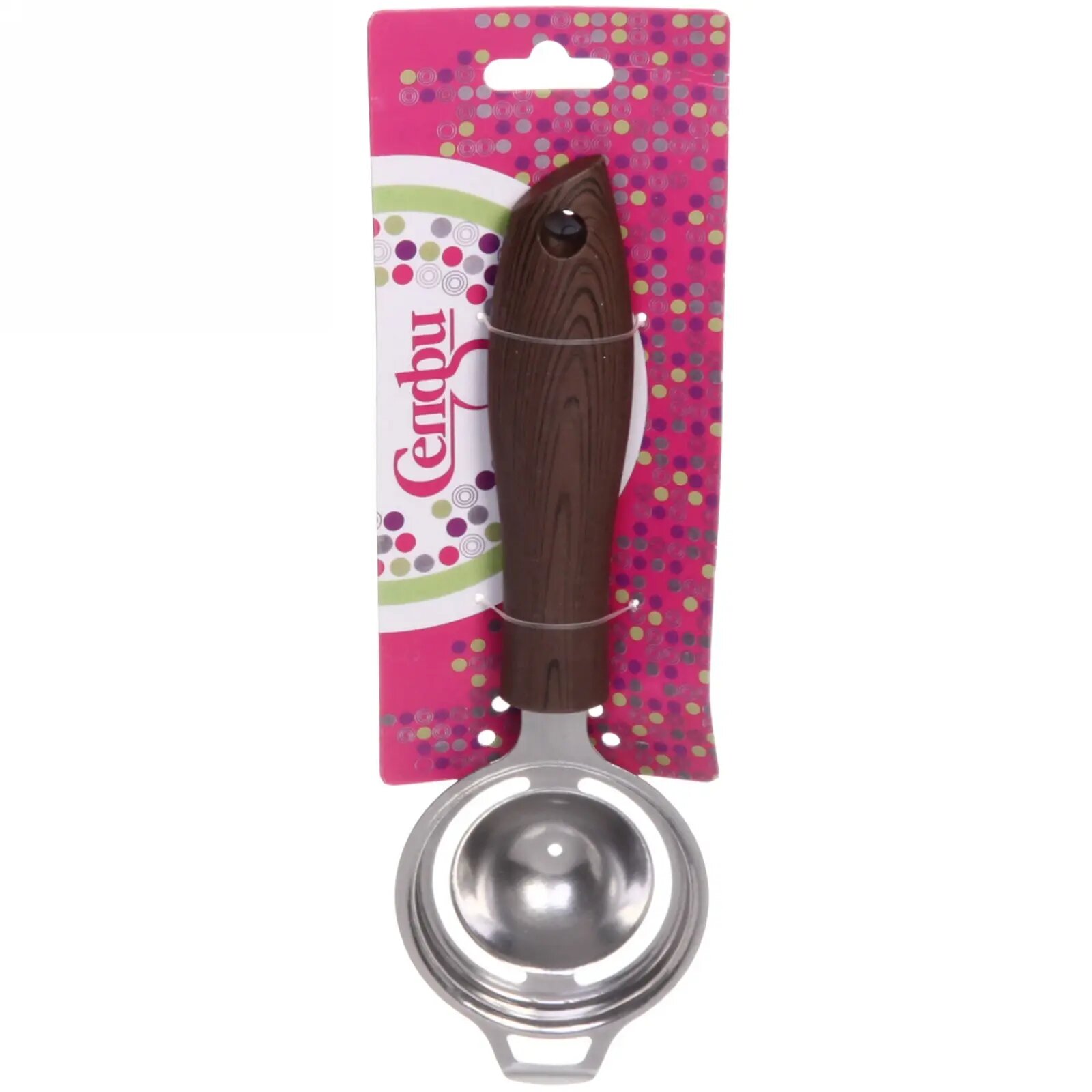 Отделитель белка от желтка «Сhocolate», удобный кухонный аксессуар, металл, пластик