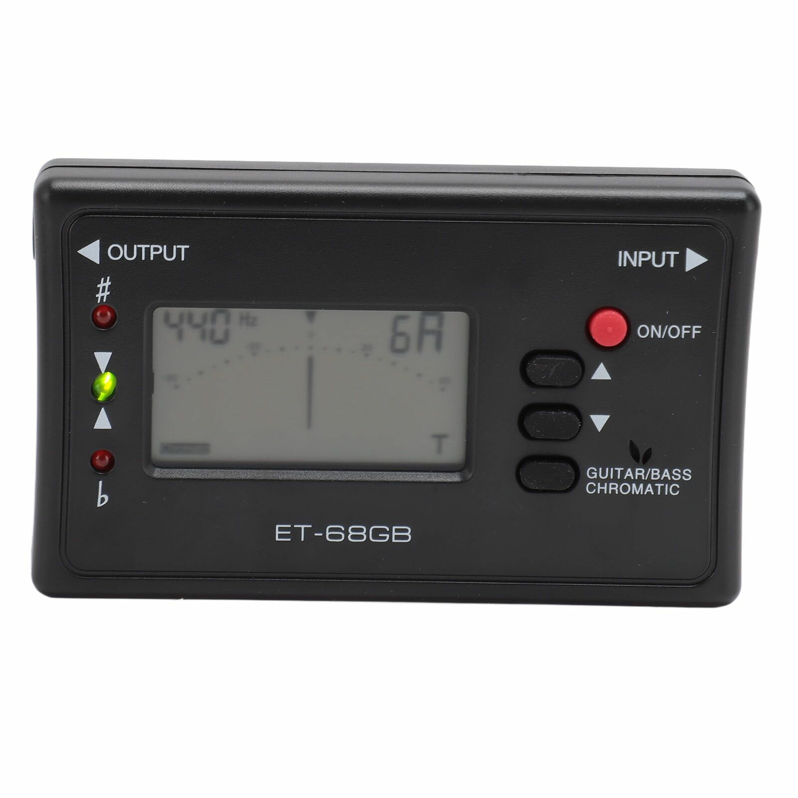 Тюнер-метроном 3в1, 435-445 Гц, для бас-гитар