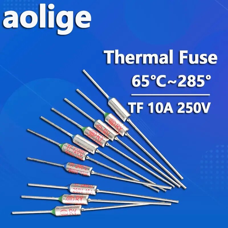 Термопредохранители RY 10A 250V 240C