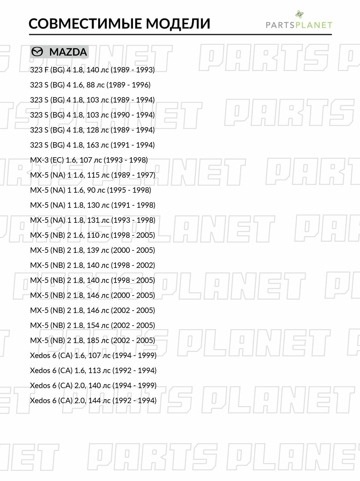 Ремень ГРМ 145x22 для Мазда 323 3, C 4, 5, F 4, 5 09-04940-SX STELLOX — фото 1