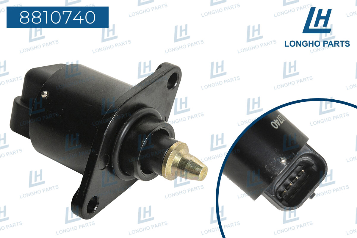Регулятор холостого хода для Пежо 106 1, 2, 306, Рено Клио 1, Твинго 1 8810740 LONGHO