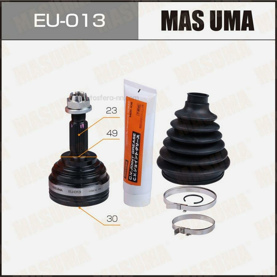 MASUMA EU013 ШРУС 30х49х23