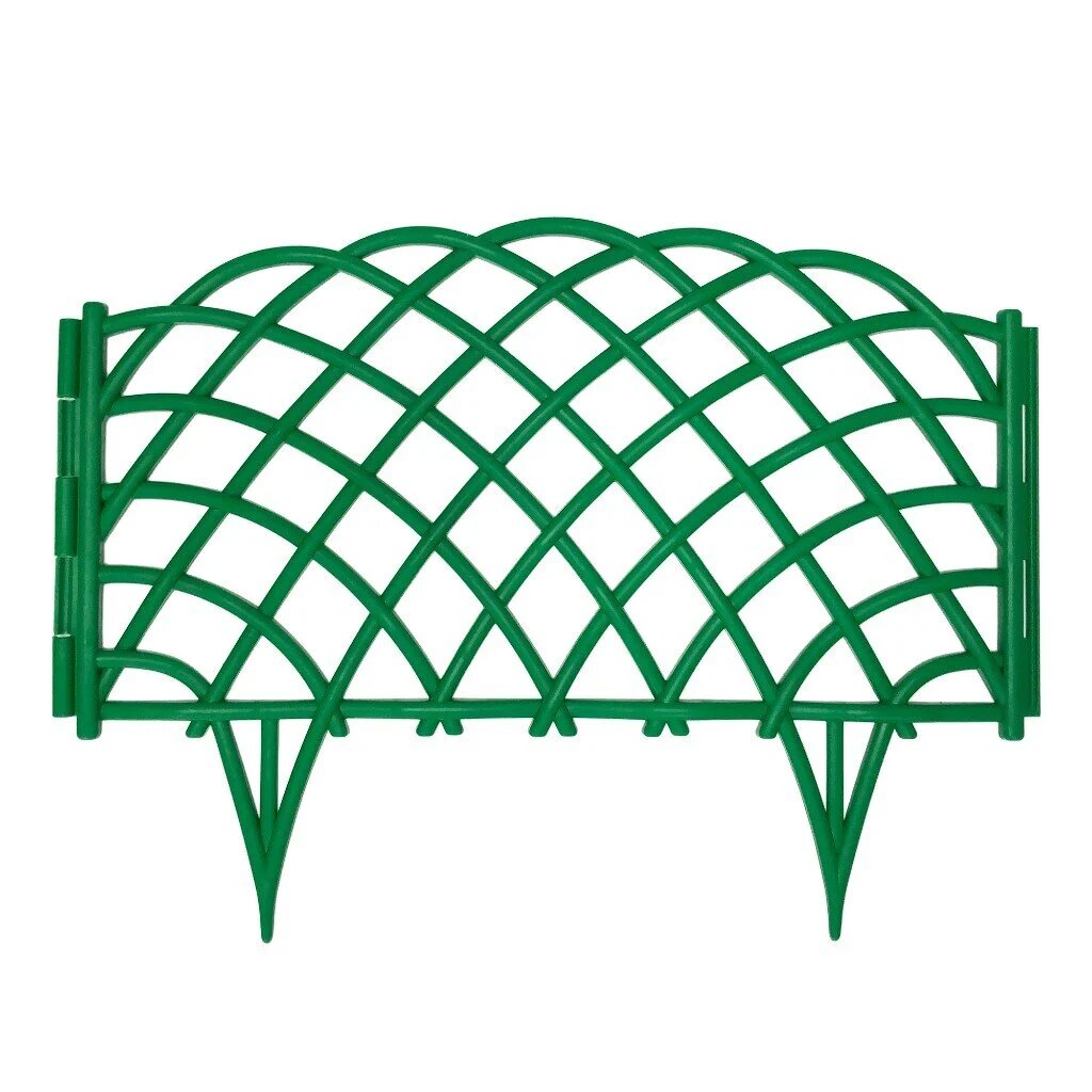 Забор декоративный пластмасса, Диорит, Диадема, 32х270 см, светло-зеленый, 46684