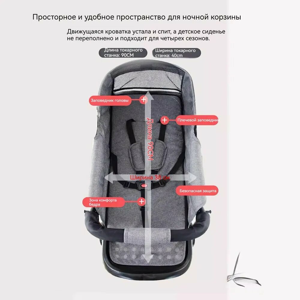 Прогулочная коляска Adamex "Reggio Ultimate", 8 кг, 6 колёс, трансформер, Счастливая планета — фото 1