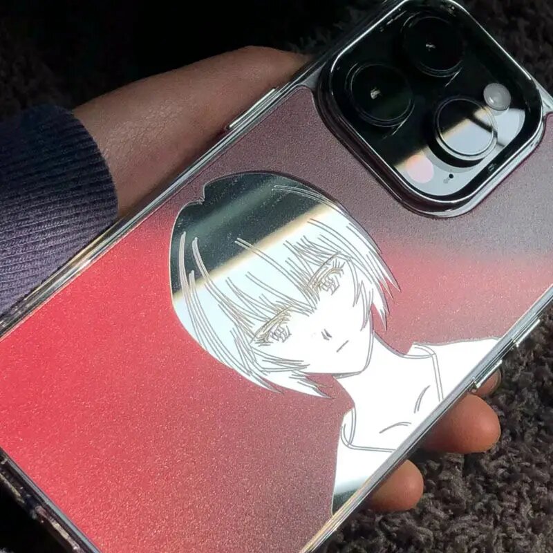 Чехол Neon Genesis Evangelion Asuka для iPhone 13/14 Pro