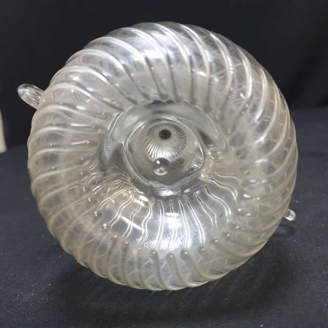 Бутылка (штоф) "Чертики", декоративное стекло, СССР