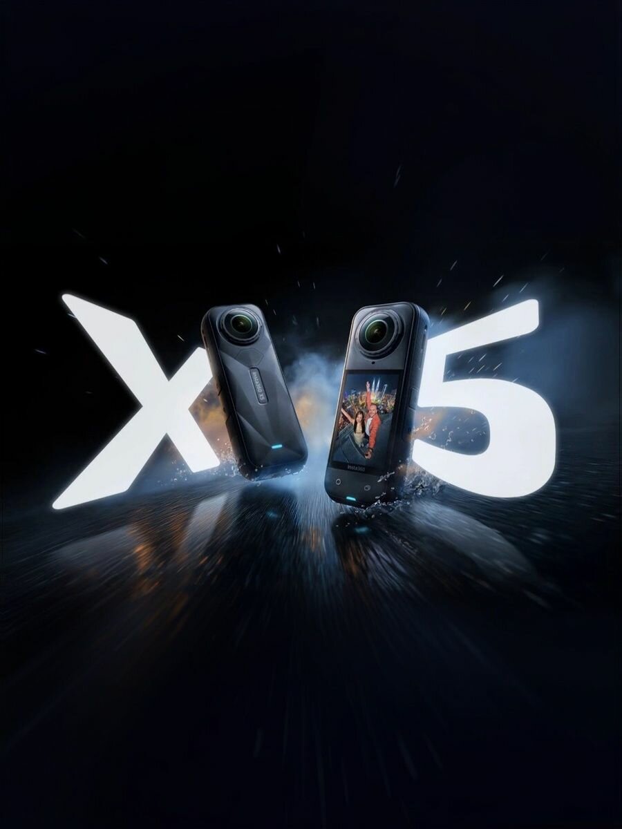Экшн-камера Insta 360 X5 (8K)