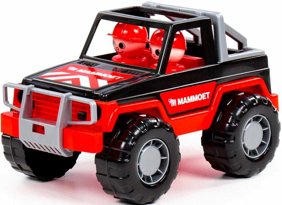 Пластиковая модель "Автомобиль Ралли-джип MAMMOET" для детей, игрушечный транспорт, машинка детская, сюжетно-ролевая игрушка для игр в песочнице и дома