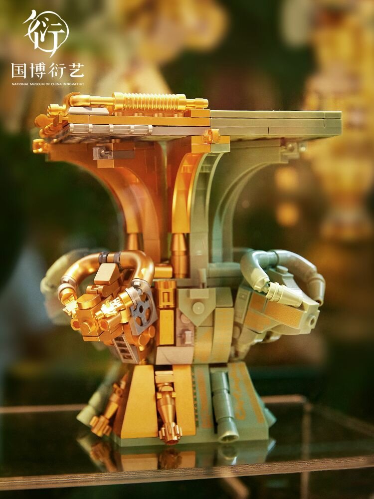 3D-конструктор Jaki Подарок для украшения, Национальный музей Китая, Китайские подарки
