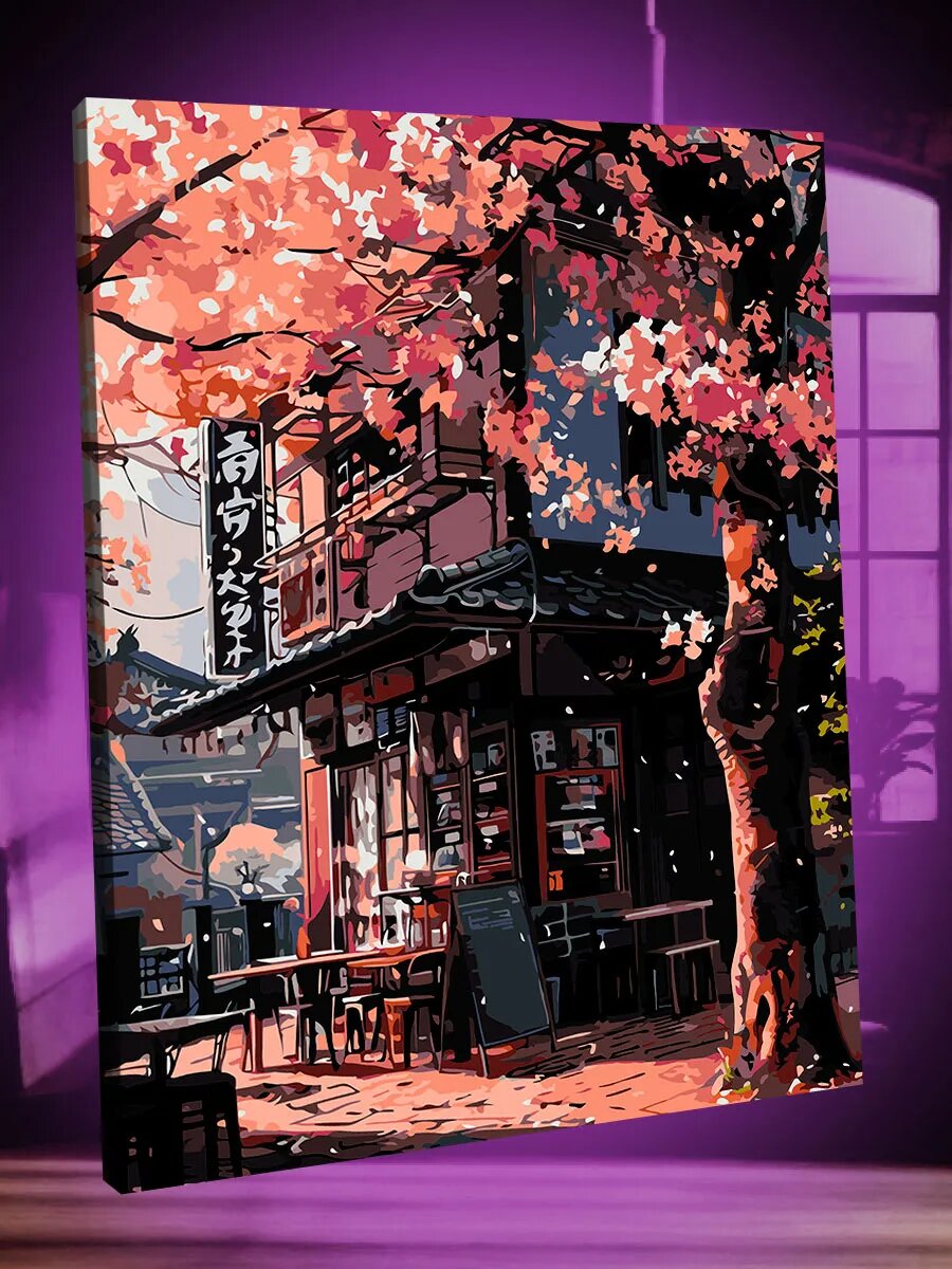 Картина по номерам Японская живопись