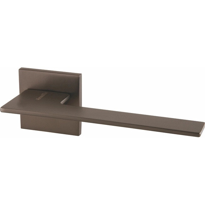 Дверная ручка Armadillo на квадратной розетке "MIRAGE" USS никель