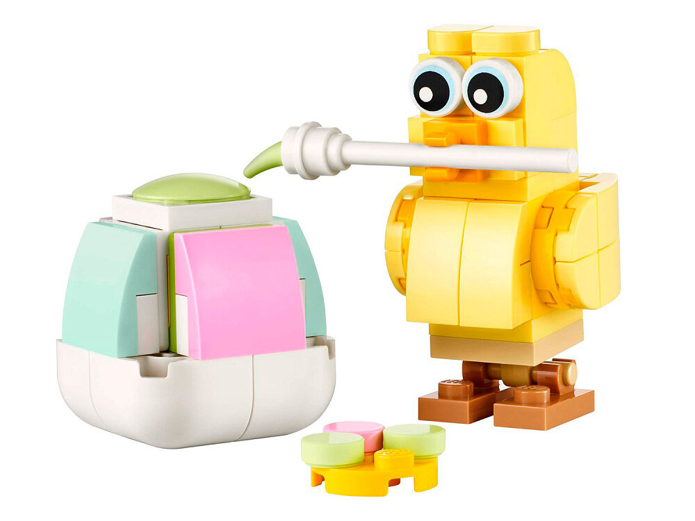 Мини-набор LEGO Creator 30690 Мини-набор Цыпленок и покраска пасхального яйца