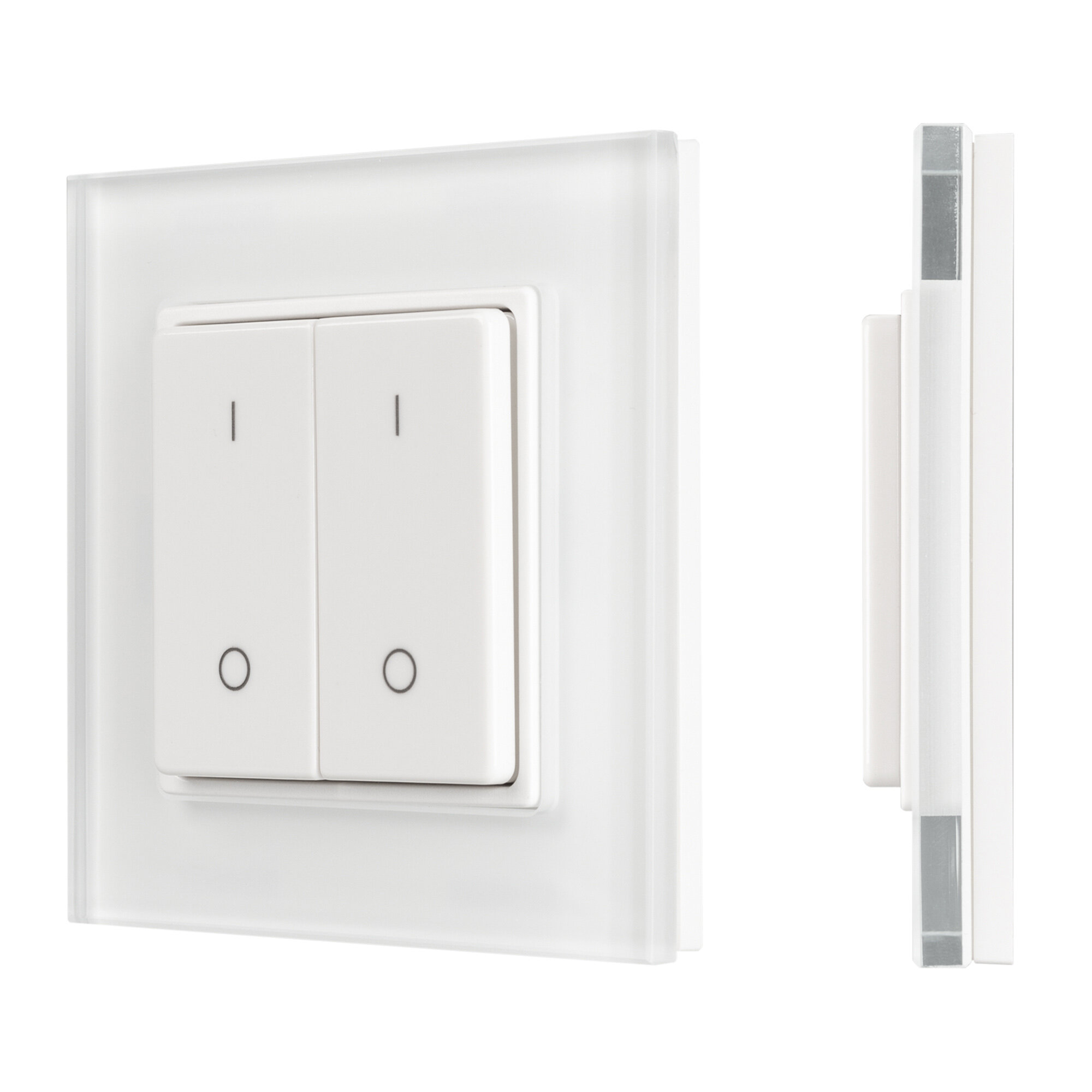 Панель управления Arlight Панель SMART-P47-DIM-G-SUF (3V, 2 зоны, Knob, 2.4G) (ARL, Пластик)