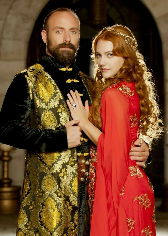 Алмазная мозаика без подрамнике"Сериал Великолепный век"40х50 Вышивка Живопись