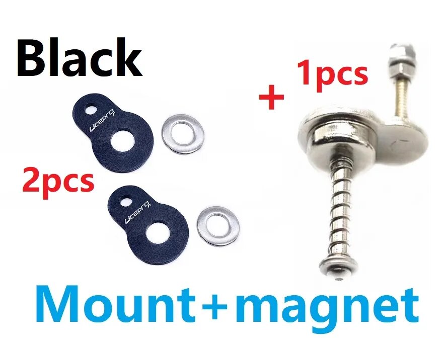 Litepro магнитный кронштейн для велосипеда Black Set