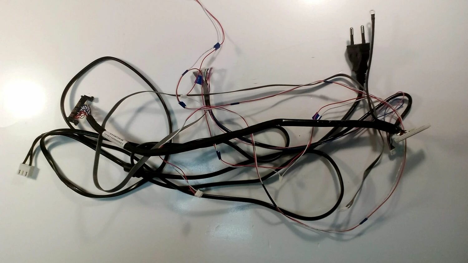 LVDS SHHS 1174736-H 201811090009D3 + Комплект межплатных шлейфов + Кабель питания с разъемом до основной платы для 49N2170Pw Lcd Телевизор Hisense Шлейф арт. 8484