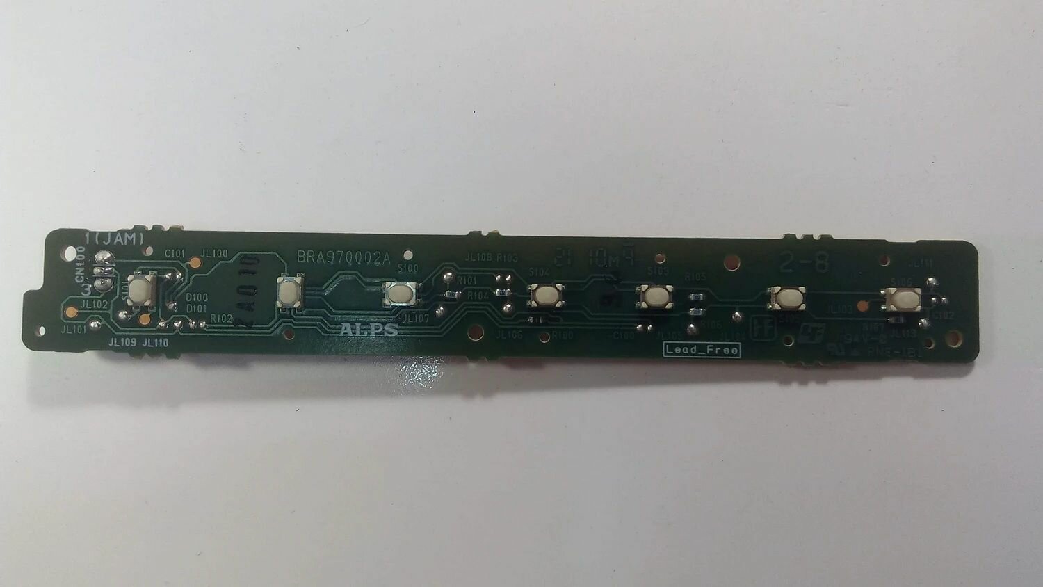Плата кнопок ALPS BRA970002A для Klv-40Nx500 Lcd Телевизор Sony Плата управления арт. 9365
