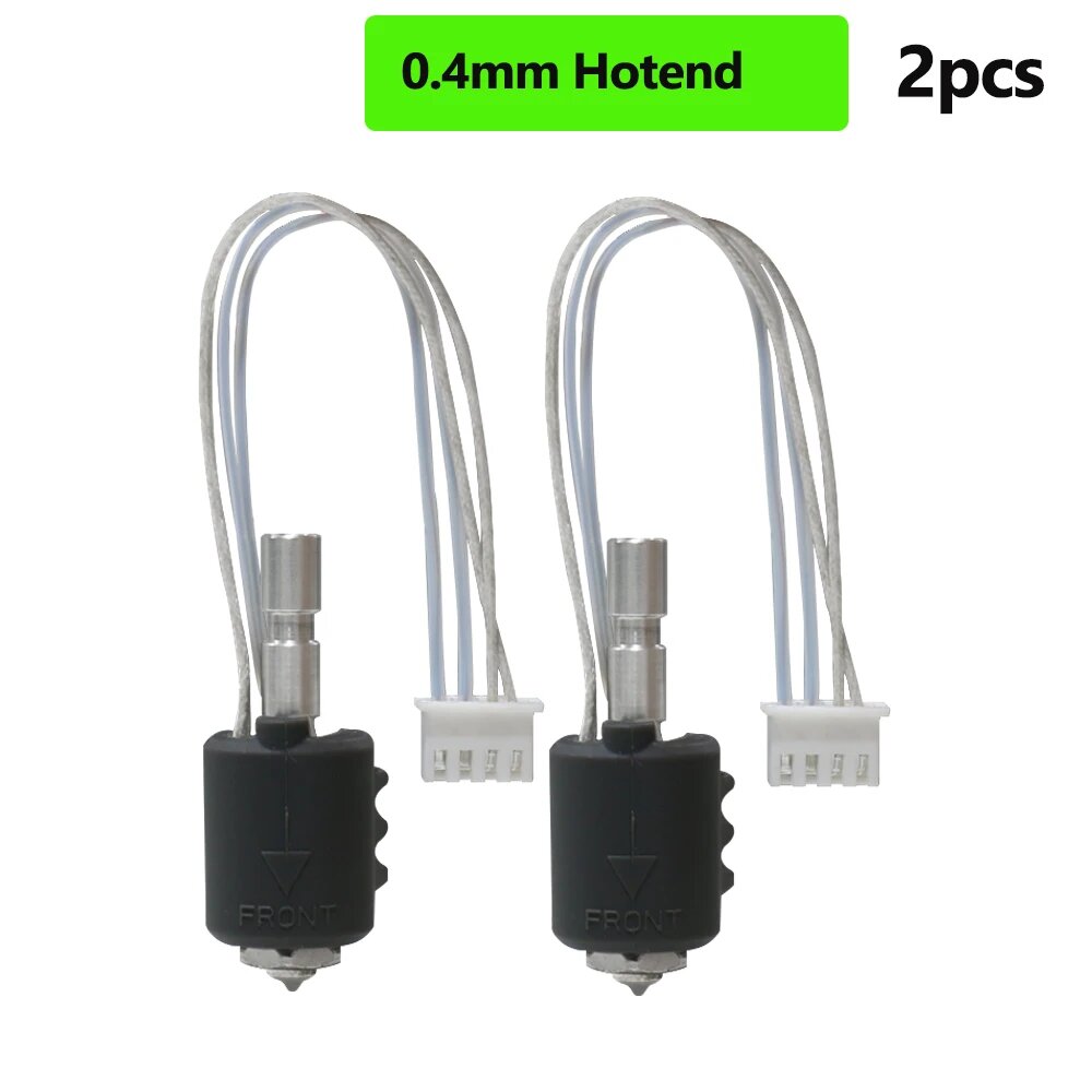 Для Anycubic Kobra 3 Max сопло Hotend Kobra 3 Max Combo быстросменное сопло из закаленной стали 0,4 0,6 0,8 Kobra 3 Max аксессуары 0.4mm hotend x 2