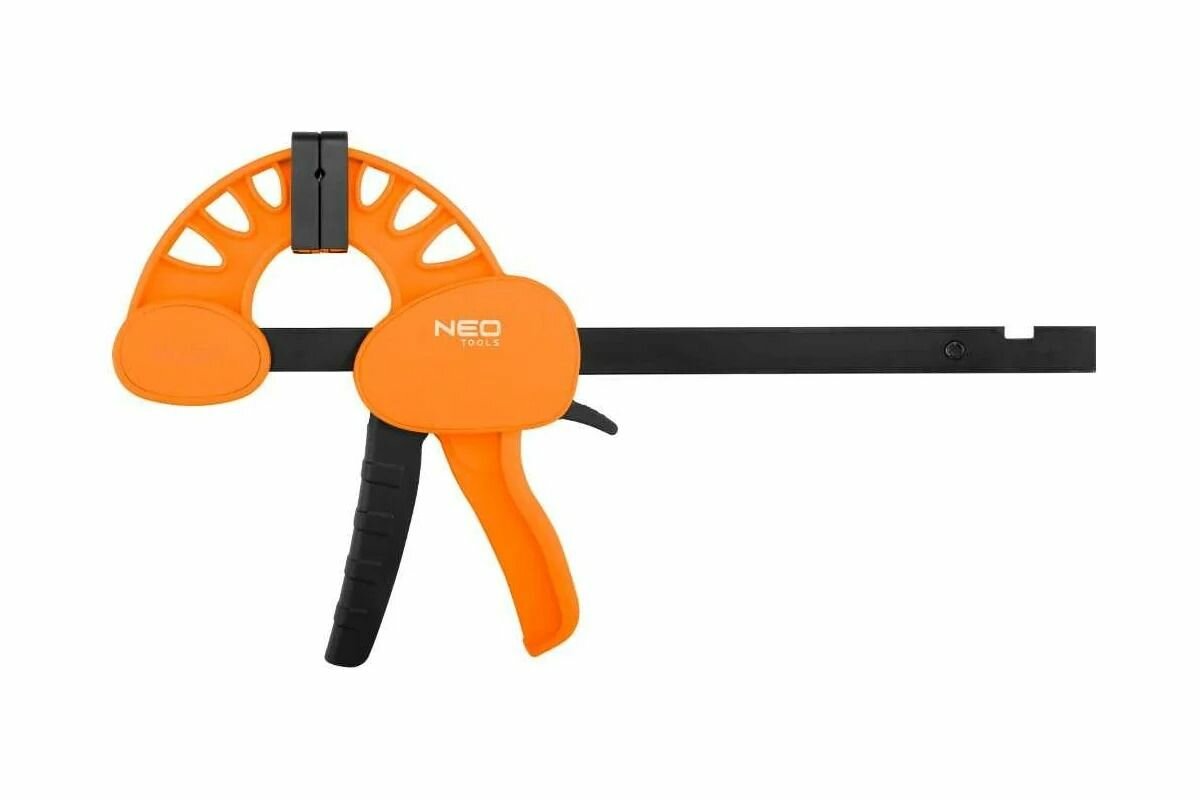Автоматический зажим струбцина NEO TOOLS heavy duty 6", 150 мм 45-500