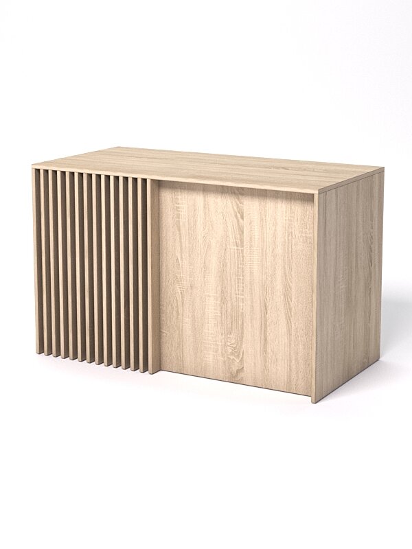 Стол руководителя №7, Дуб Сонома. Производитель товара - компания Westcom.