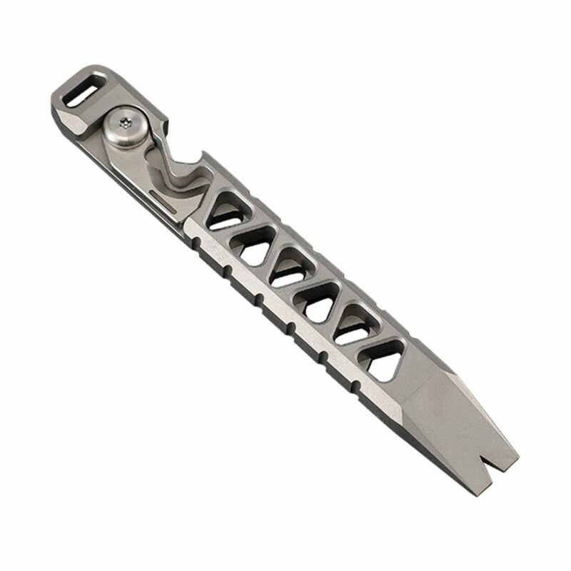 Многофункциональный лом из Титанового Сплава EDC gadget TC4-Пескоструйная обработка