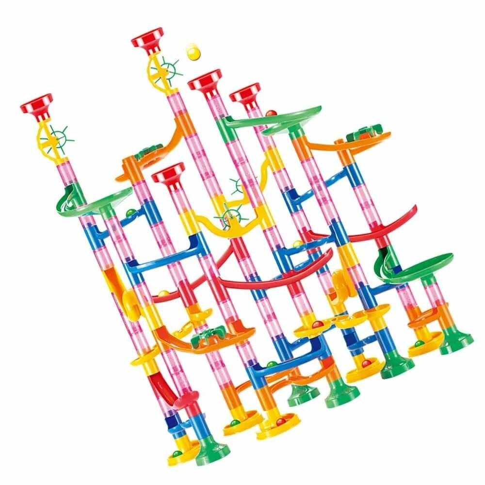 3D-лабиринт "Трубы и шарики", сборный конструктор, для детей, развивающая игрушка