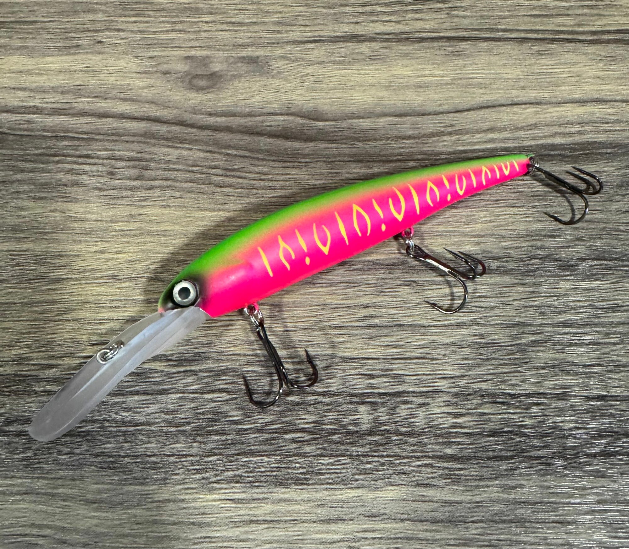 Воблер Bandit walleye deep (12 см; 19 гр) заглубление 8 метров/ цвет Mat Dragon Fruit 07#