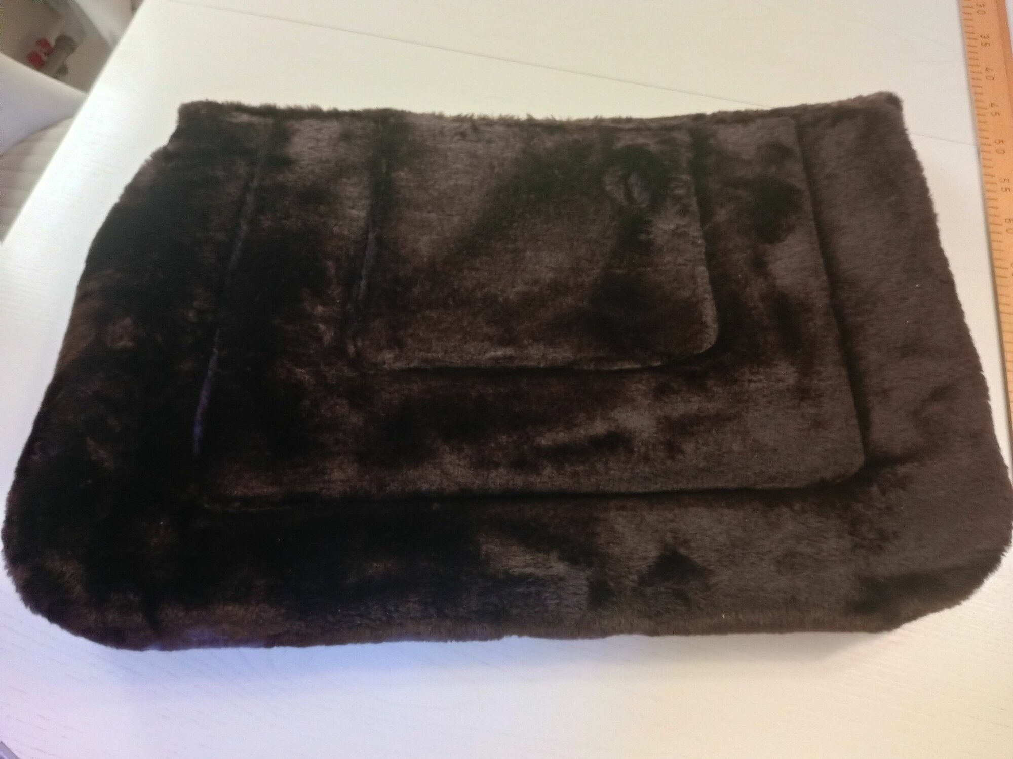 Вальтрап для лошади меховой