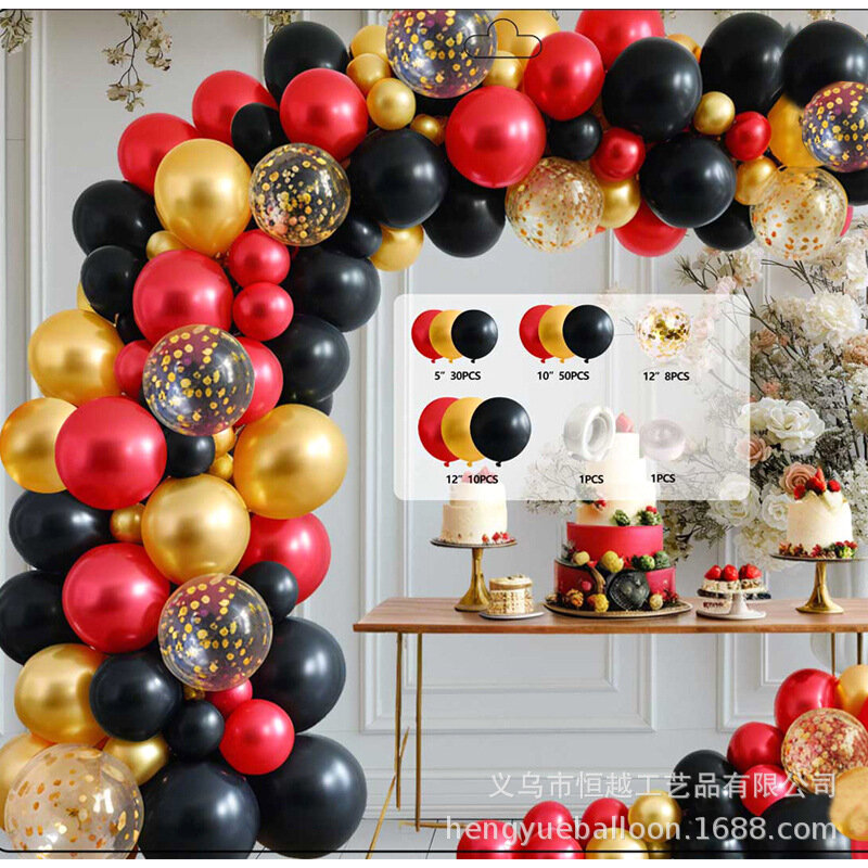 Свадебные воздушные шары "Хэнъюэ", с цепочками, для создания арки, для дня рождения