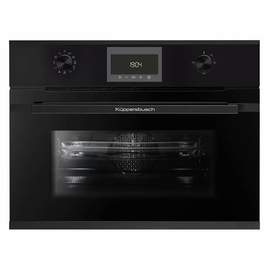 Компактный духовой шкаф с микроволнами Kuppersbusch CBM 6330.0 S5 Black Velvet