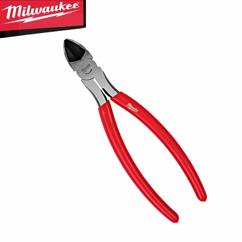 Milwaukee 48-22-6508 Диагональные плоскогубцы 8 дюймов Срез заподлицо устойчивый к ржавчине Строительные плоскогубцы
