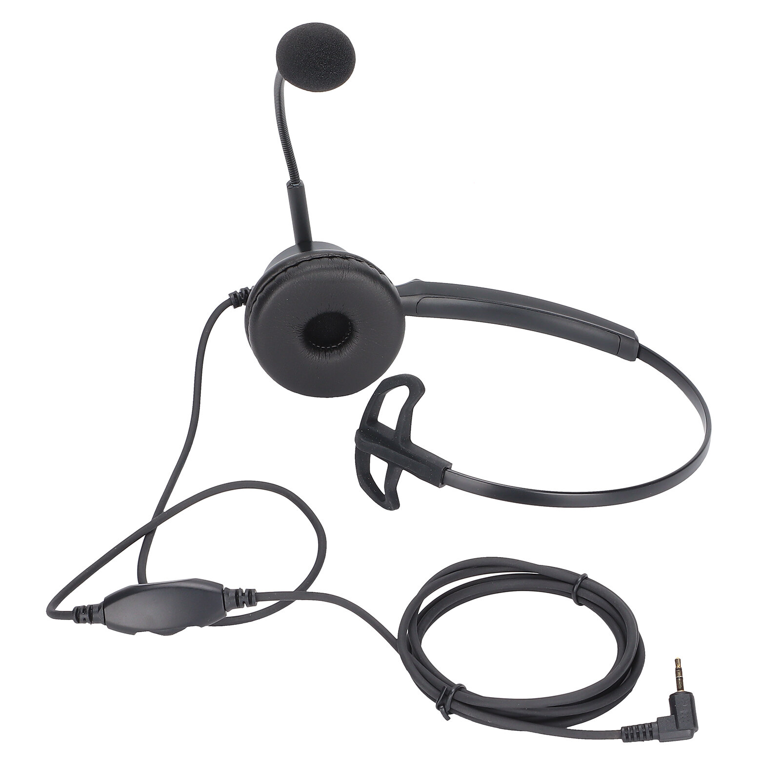 H600–2,5VA Business Hearset 2,5 мм Гарнитура телефона с микрофоном и регулируемым громкостью