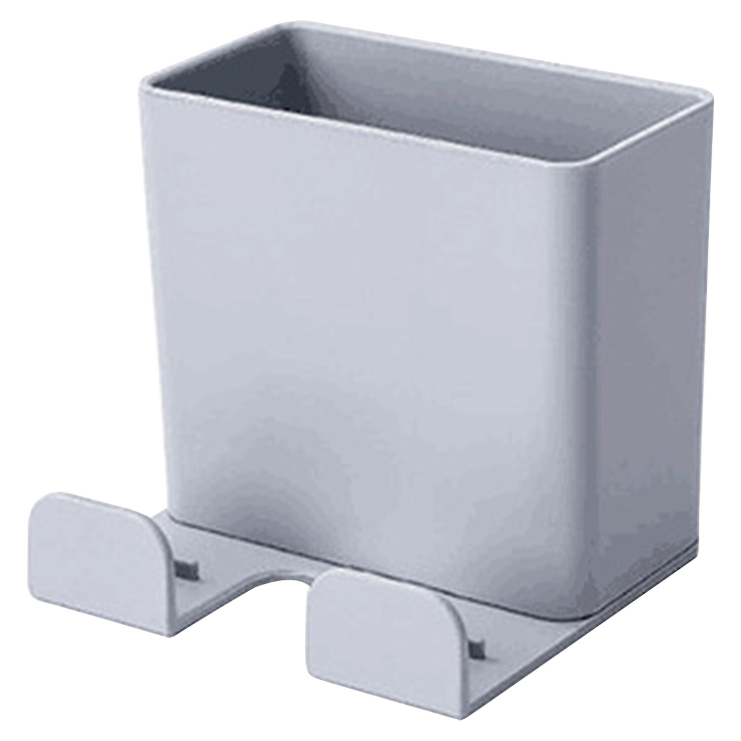 Wall Mount Organizer Storage Box Remote Control Holder Multifunction Storage Box Container для дома и офиса, Цвет: Белый; Бежевый; Серый (Доступно), Материал: ABS, Установка: Безгвоздная наклейка, Размер упаковки: 6.5*6*6см / 2.55*2.36*2.36дюйма, Вес