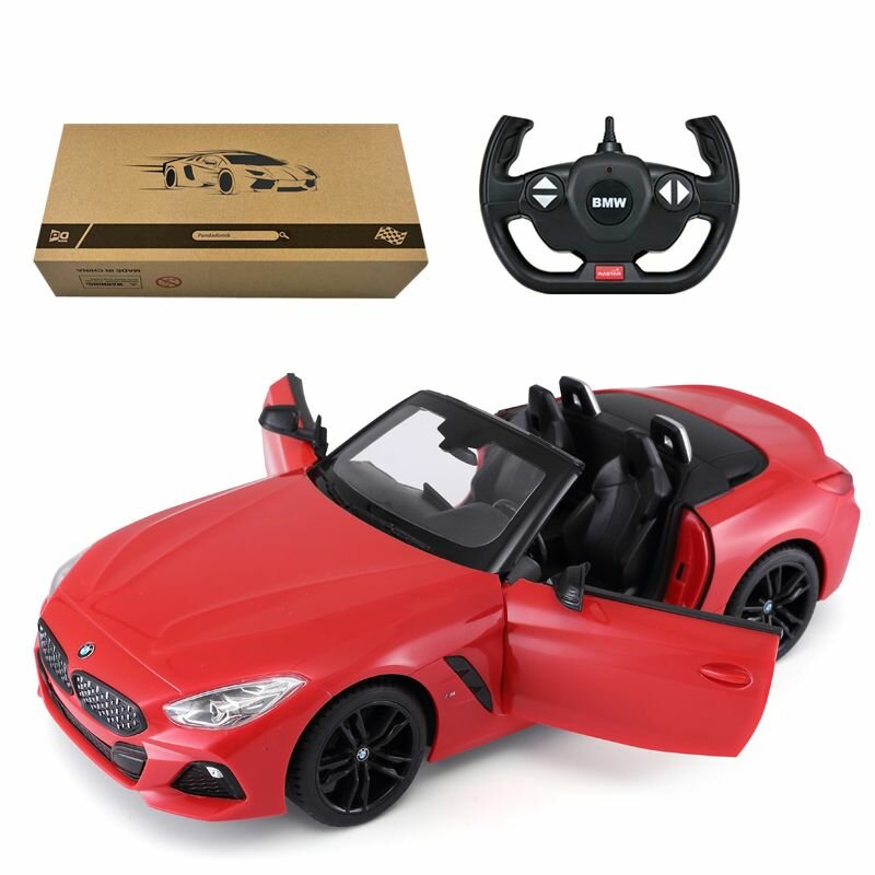 Машинка р/у bmw z4 новая версия rc автомобиль масштаб 1/14 радиоуправляемый с открытыми дверями родстер авто hine подарок для детей и -lj