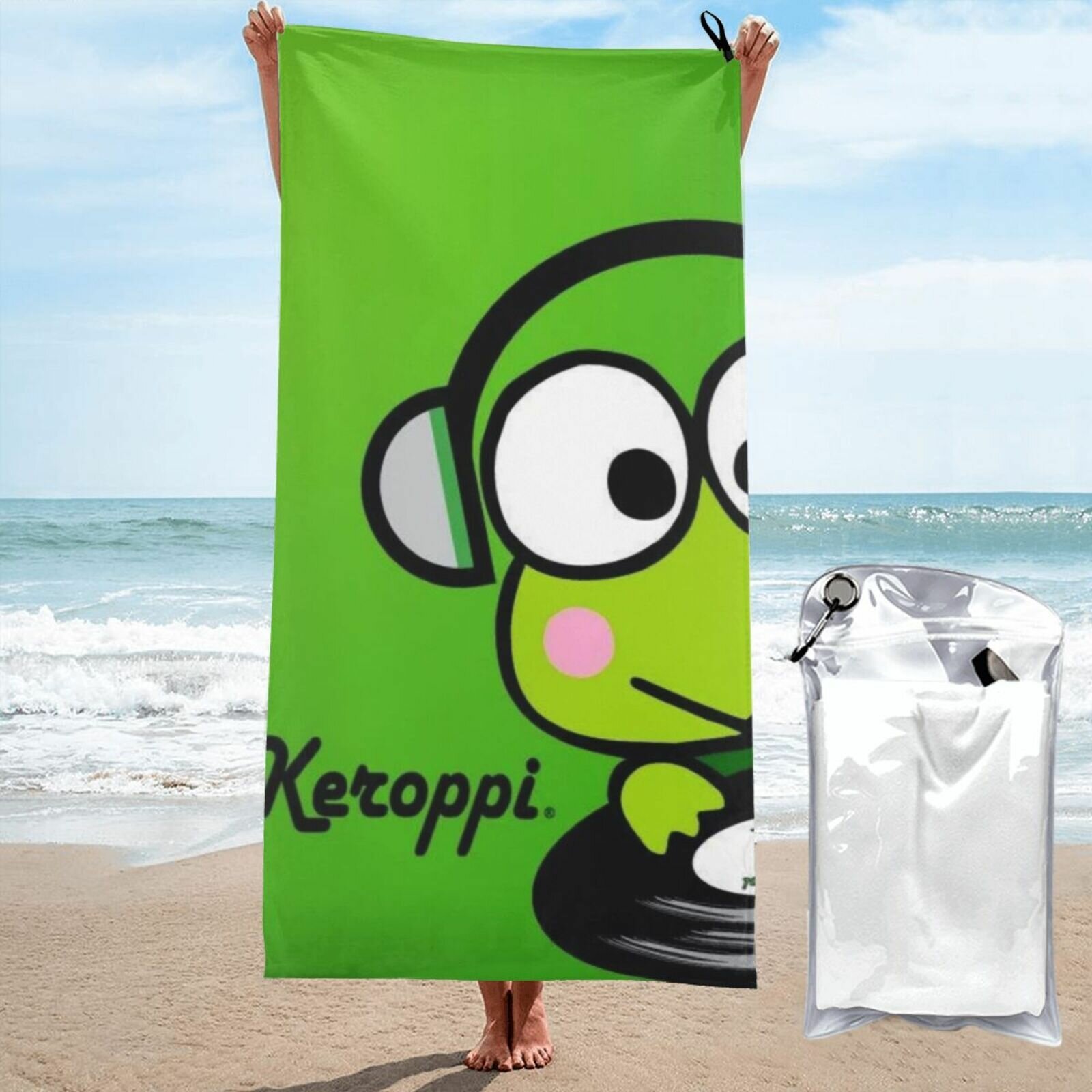 Быстровысыхающее полотенце Kero Keroppi