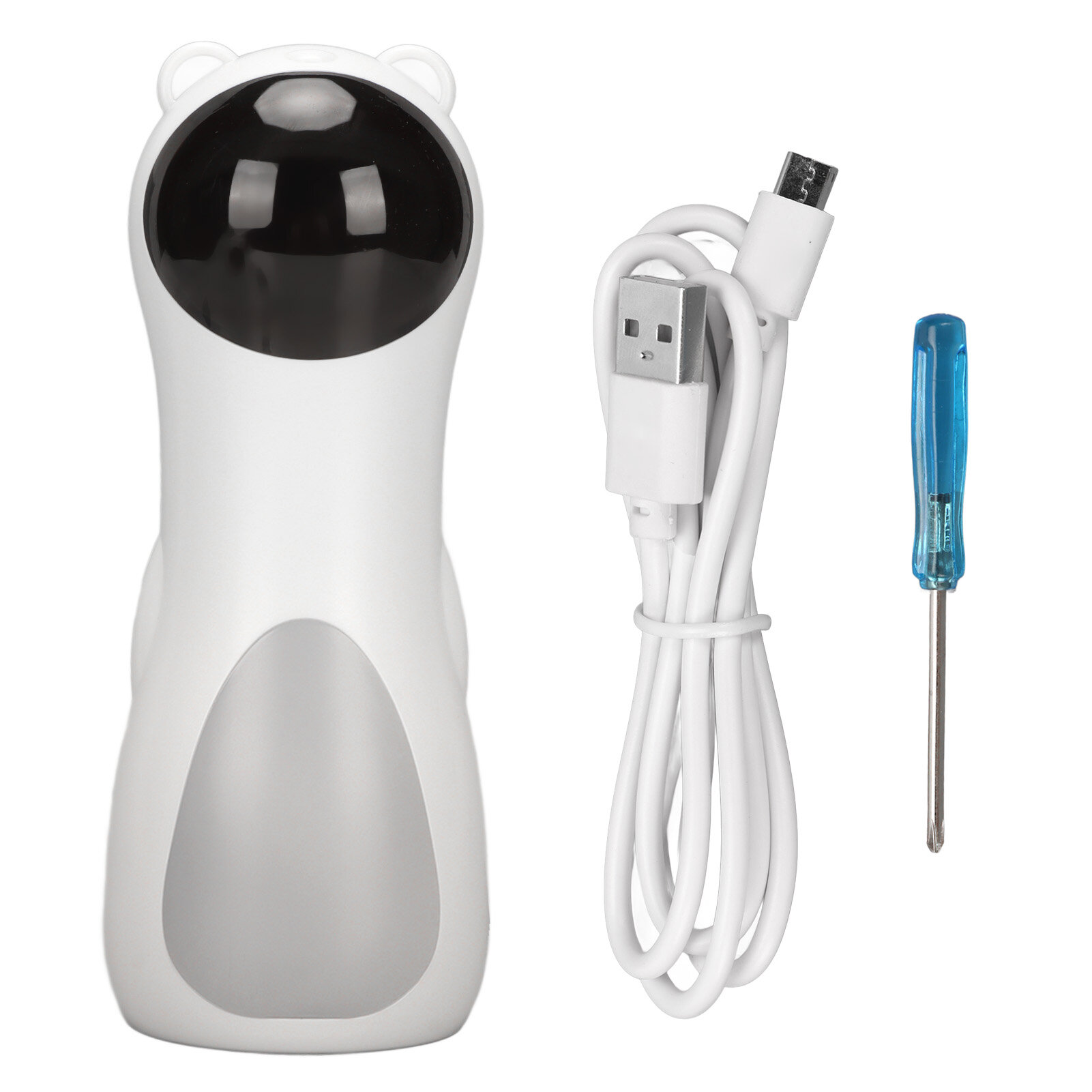 Автоматическая игрушка-лазер для кошек с функцией таймера, двойным питанием, регулируемыми углами и светодиодной интерактивной лазерной указкой для домашних питомцев.