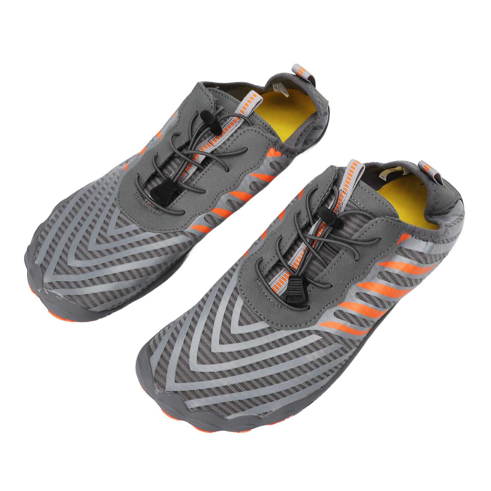1 пара, мужская быстросохнущая обувь для воды, пляжная обувь, уличная пляжная обувь для дайвинга, плавания, серфинга в бассейне, пешего туризма, прогулок, фитнеса, езды на велосипеде, альпинизма, серого цвета, 43 размера