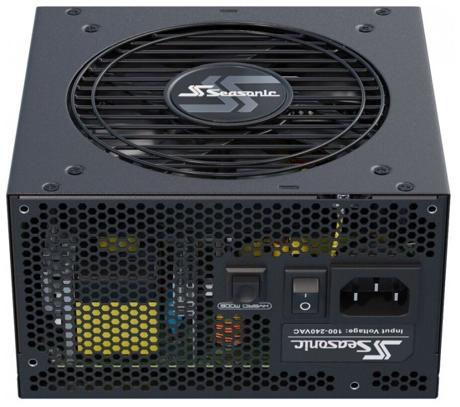 Блок питания Seasonic ATX 850W FOCUS FX-850 80+ gold 24pin APFC 120mm fan 10xSATA Cab Manag RTL
