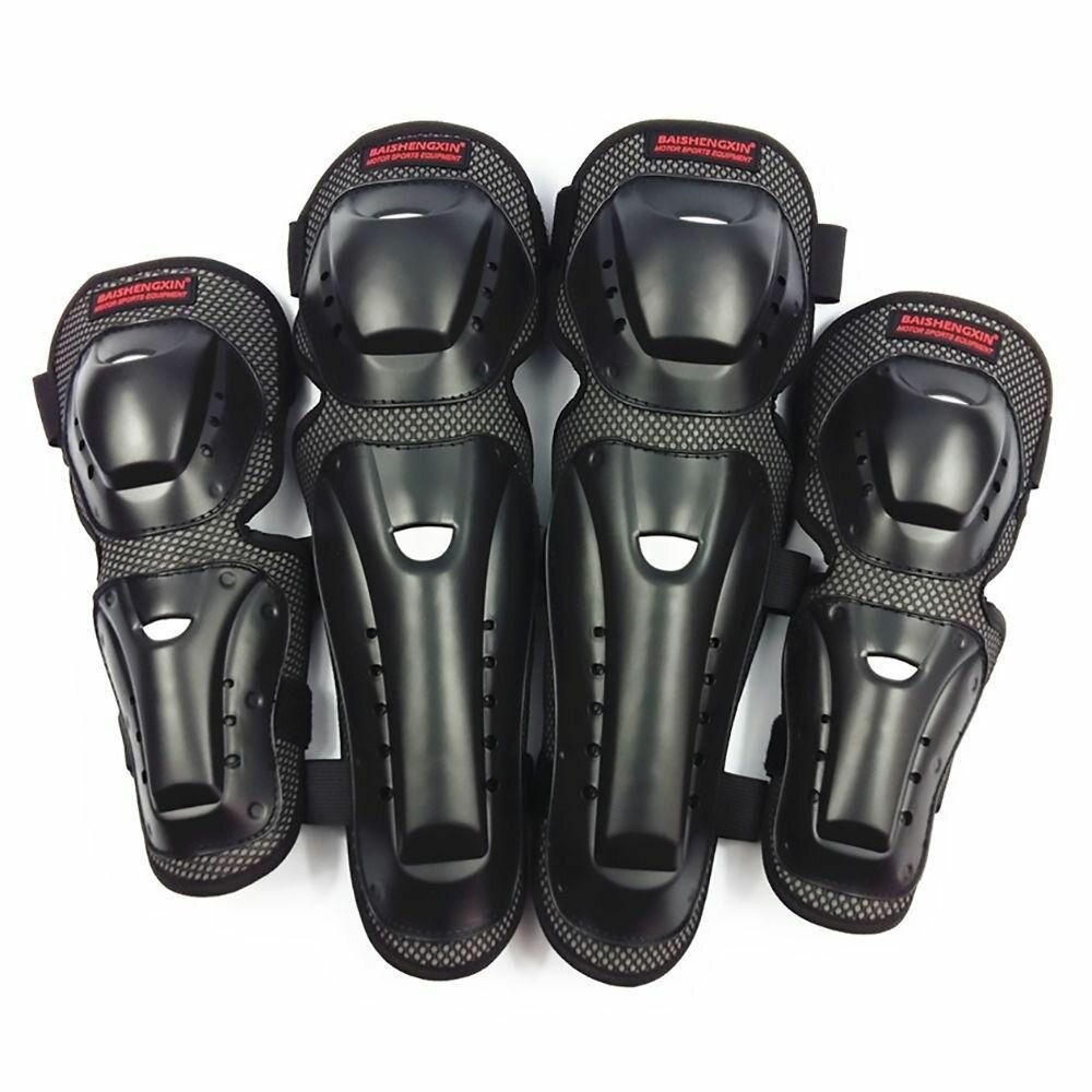 Комплект мотозащиты Baishengxin (наколенники, налокотники)=v=