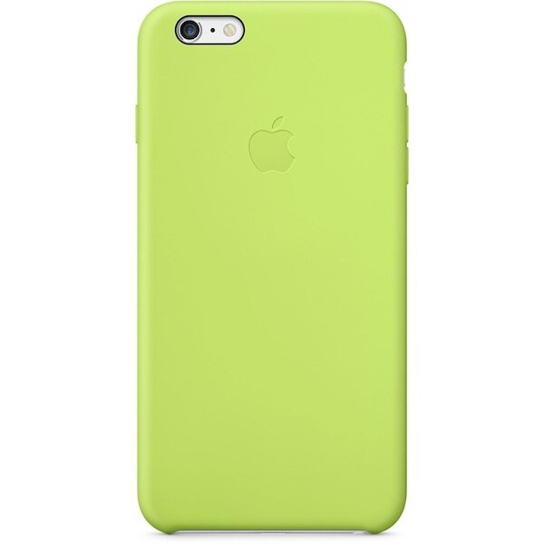 Чехол iPhone 6 Plus Silicone Case Green // Оригинальный чехол из силикона Цвет зеленый