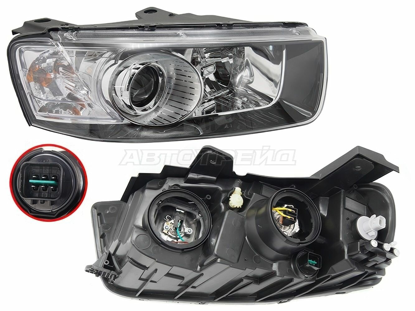 Фара правая для Шевроле Каптива арт ST2351115RMLDEM SAT