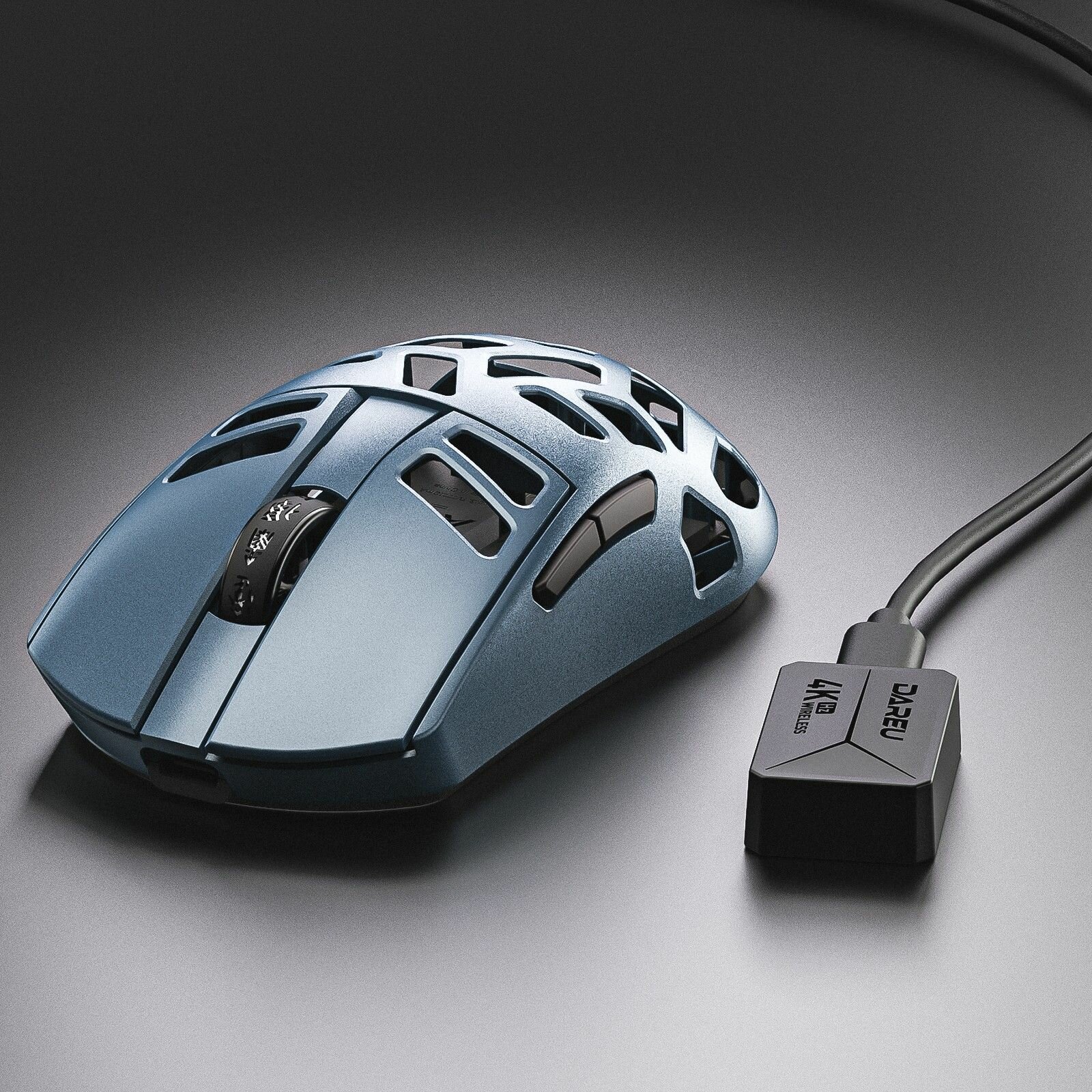 DAREU Игровая мышь беспроводная A950-PRO-Almg, темно-синий