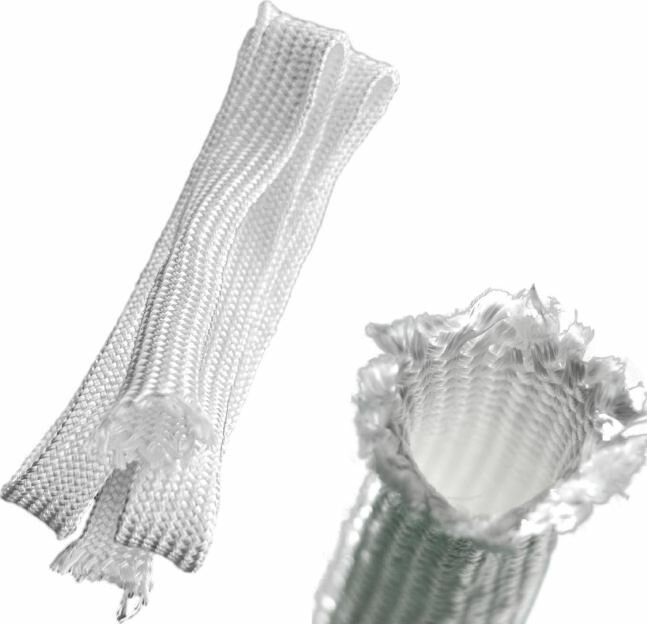 Полый кремнеземный шнур-чулок ШК-10 D10 мм, 10 метров