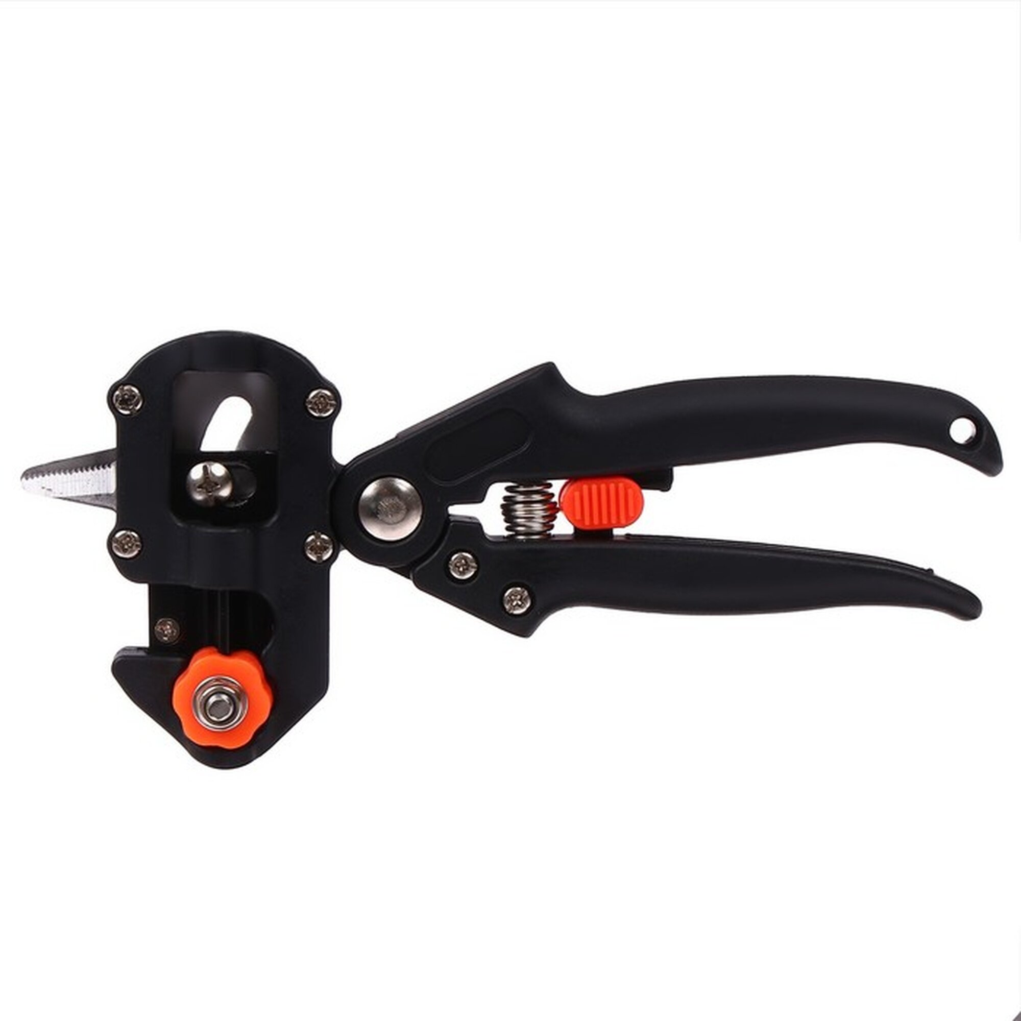 Секатор прививочный, 10.6" (27 см), с пластиковыми ручками, Greengo